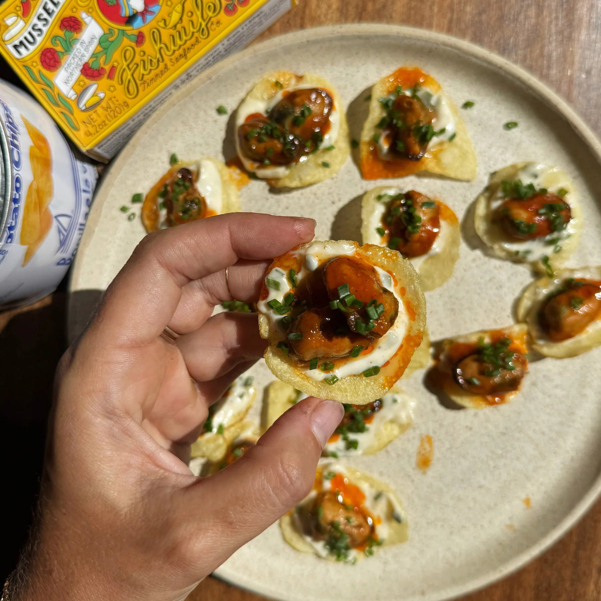 Fishwife Mussels with Sweet Peppers & Garlic — KitchenKapers