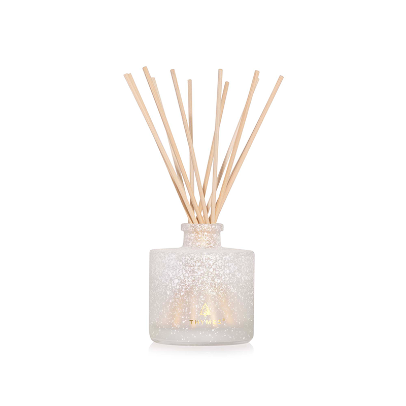 Thymes Frasier Fir Flocked Reed Diffuser — KitchenKapers