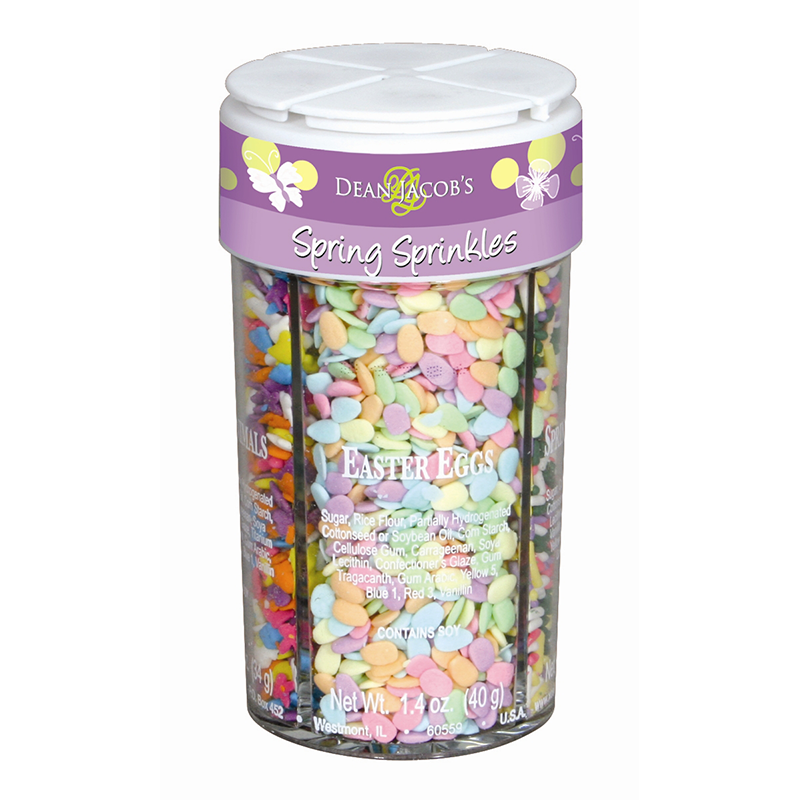 Dean Jacobs 4 Cell Jar Edible Baking Sprinkles — KitchenKapers