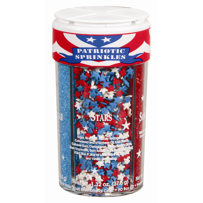 Dean Jacobs 4 Cell Jar Edible Baking Sprinkles — KitchenKapers