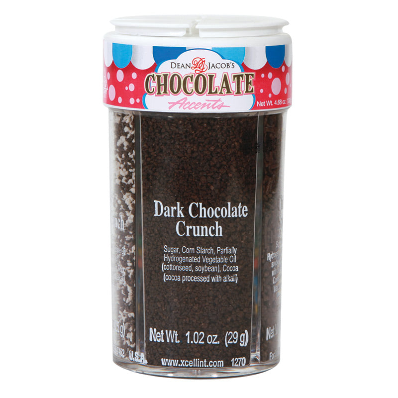 Xcell Chocolate Accent Crunch Sprinkles in 4 Compartment Bottle ...
