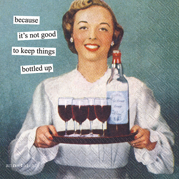 Bottled Up Paper Beverage Napkins — KitchenKapers