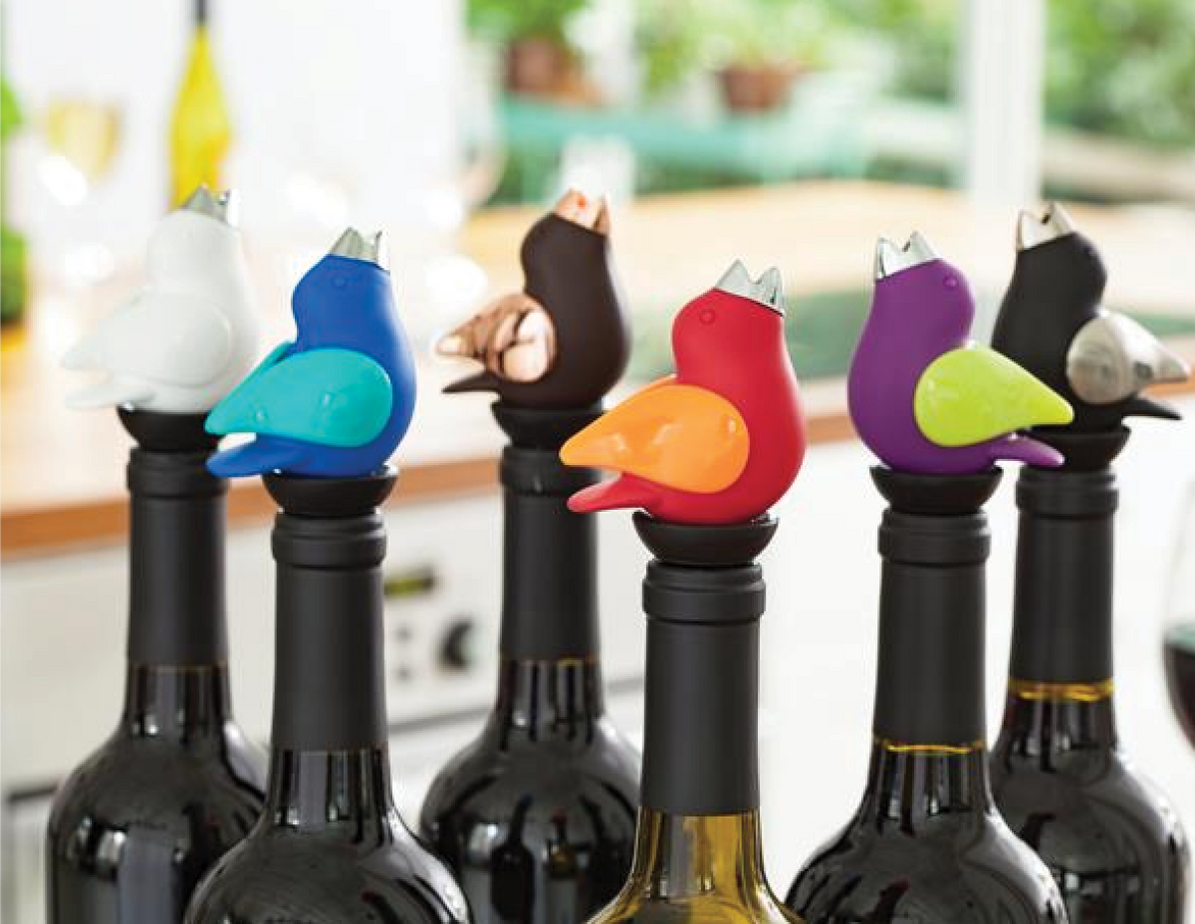 GurglePot™ Chirpy Top Wine Pourer — KitchenKapers