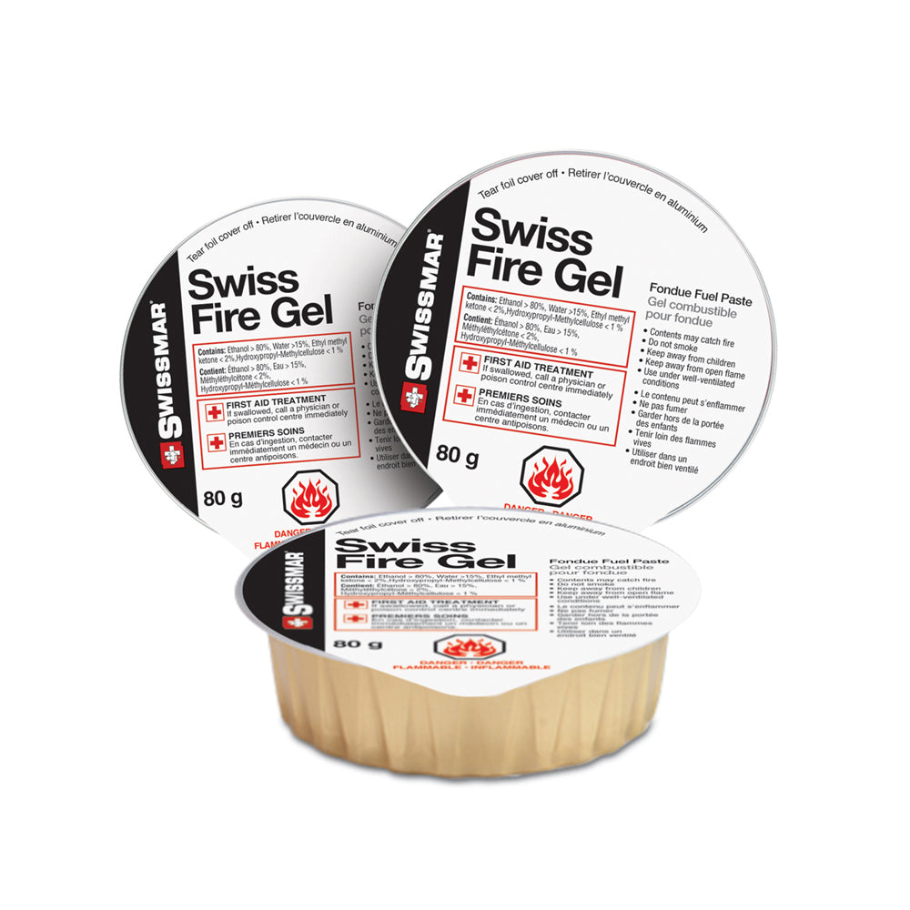 Swissmar Pack of 3 Swiss Fire Gel Pods — KitchenKapers